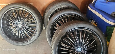 24 inch rims and tires 6 lug | eBay
