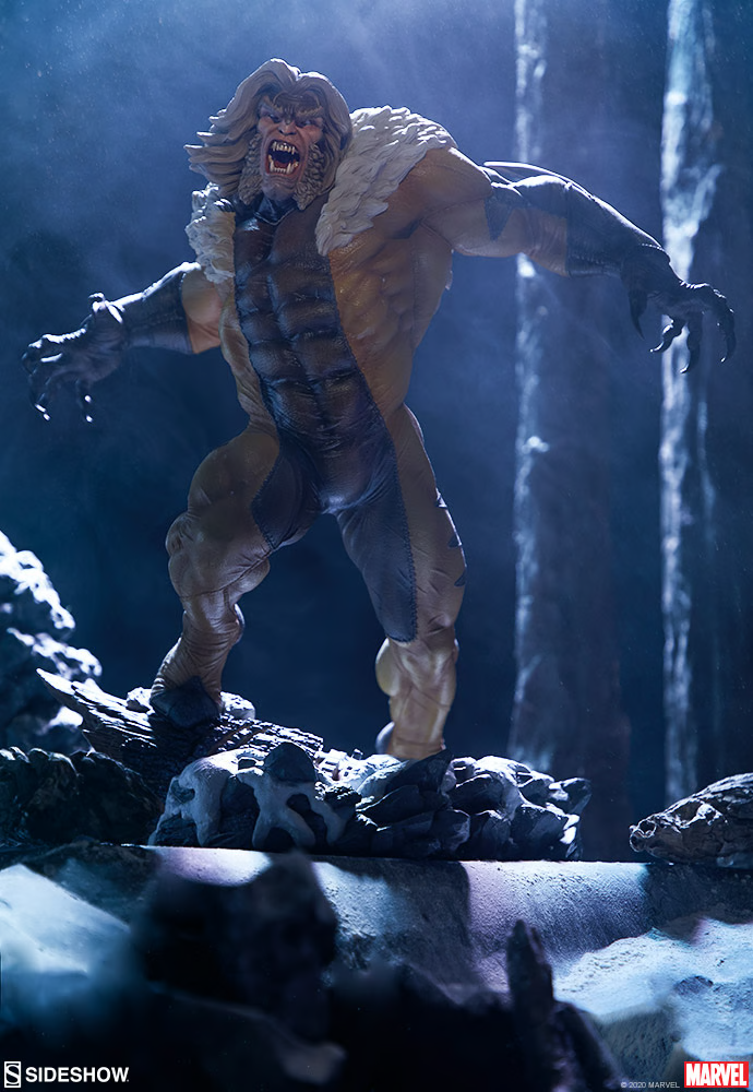 Exclusive Sabretooth Premium Format Figure Sideshow Collectibles 1/4 ...