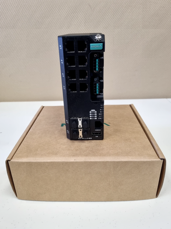 MOXA EDS-4012-8P-4GS-LVB-T MANAGED ETHERNET SWITCH | eBay