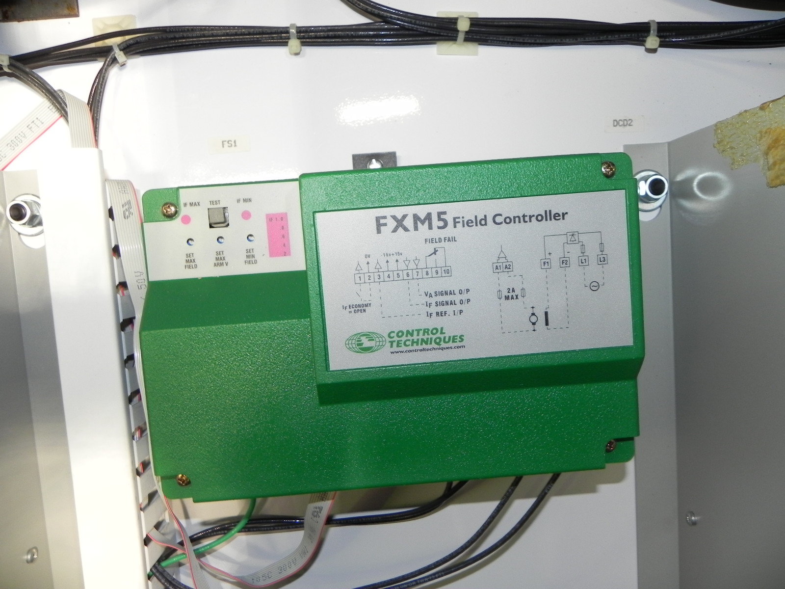 NEW. Emerson Control Techniques Quantum III DC Drive 168HP (x1) CABINET ...