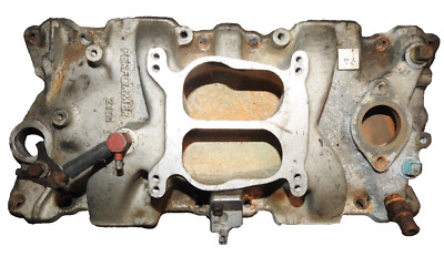 Edelbrock 2101 Performer Intake, SB Chevy, Dual Plane, Dual Flange ...