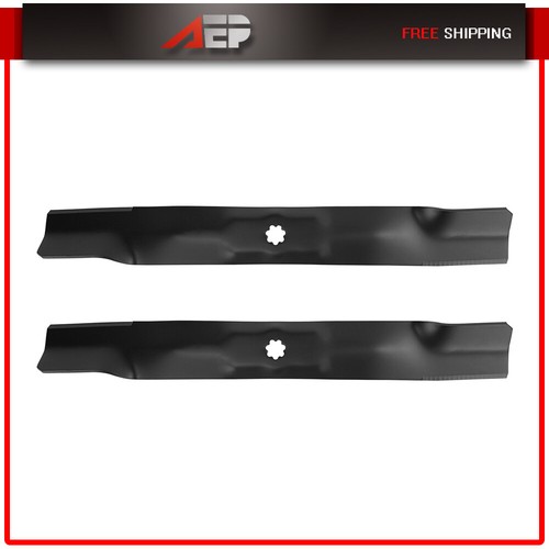 2 Mower Blades for John Deere AM141034 M154062 LA120 42 Inch Deck High ...