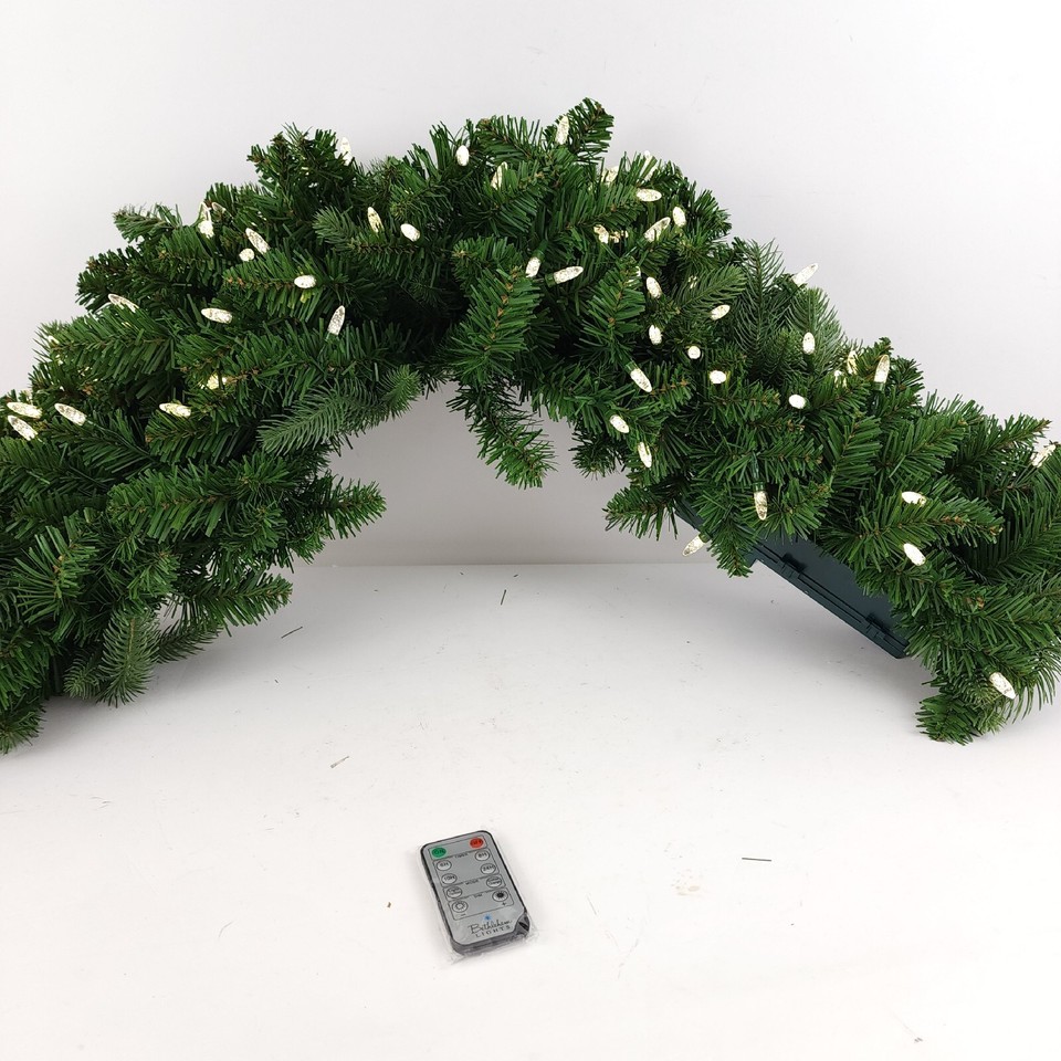 Bethlehem Lights 48" Green Color Flip Overlit Swag | eBay