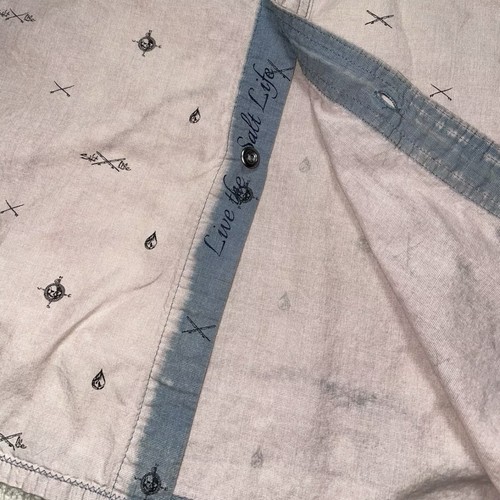 Salt Life Shirt Mens Pink SLX Fishing Fish Pole Compass All Over Print ...