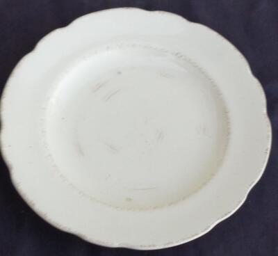 Ballard Designs Cream Dinner Plate – VGC – GREAT DESIGN – CLASSIC STYLE ...