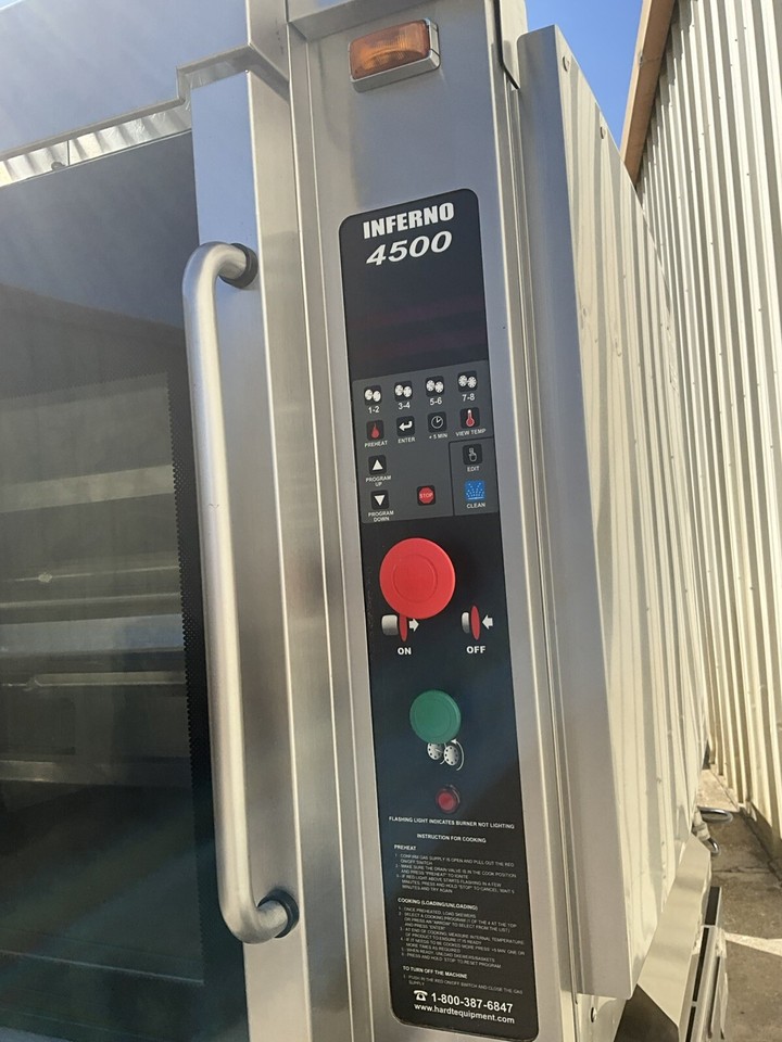 2021 HARDT GAS DOUBLE OVEN CHICKEN ROTISSERIE INFERNO 4500 SELF ...