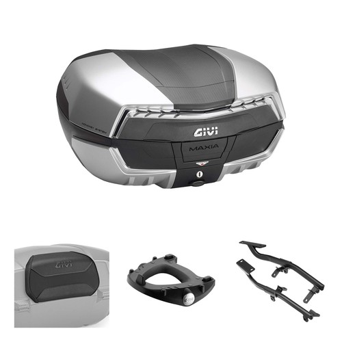 Set Bauletto GIVI V58 Maxia 5 Tech Aluminium für BMW 1200 R GS 2004 ...