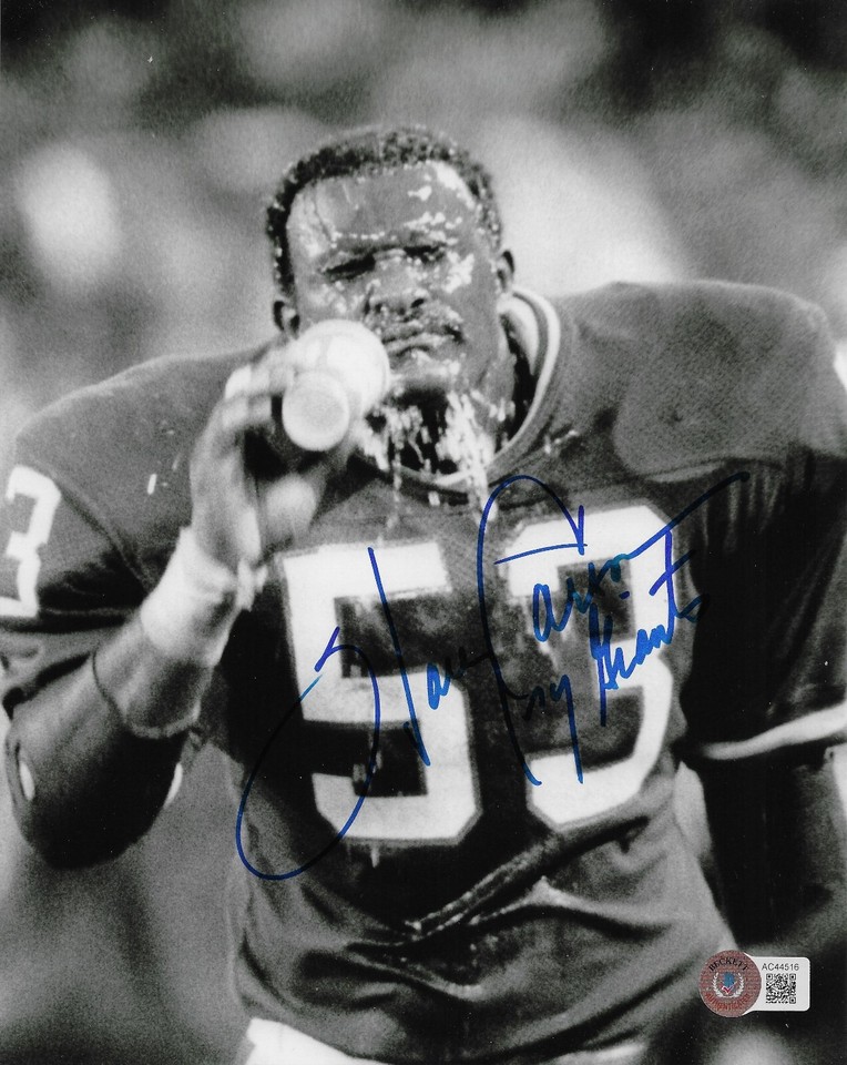 Harry Carson Signed 8x10 Photo Autographed BAS New York Giants 516 | eBay