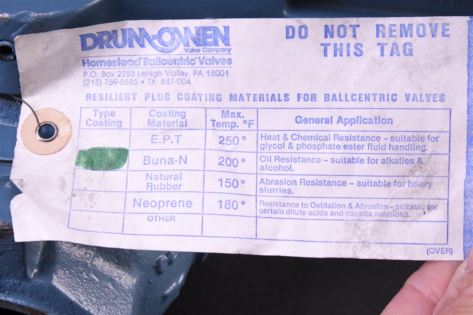 Homestead Valve 2" Ballcentric Plug Valve w/ Buna-N Ball Valve | eBay