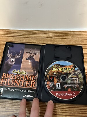 PS2 Cabela's Big Game Hunter (Sony Playstation 2, 2007) Complete W ...