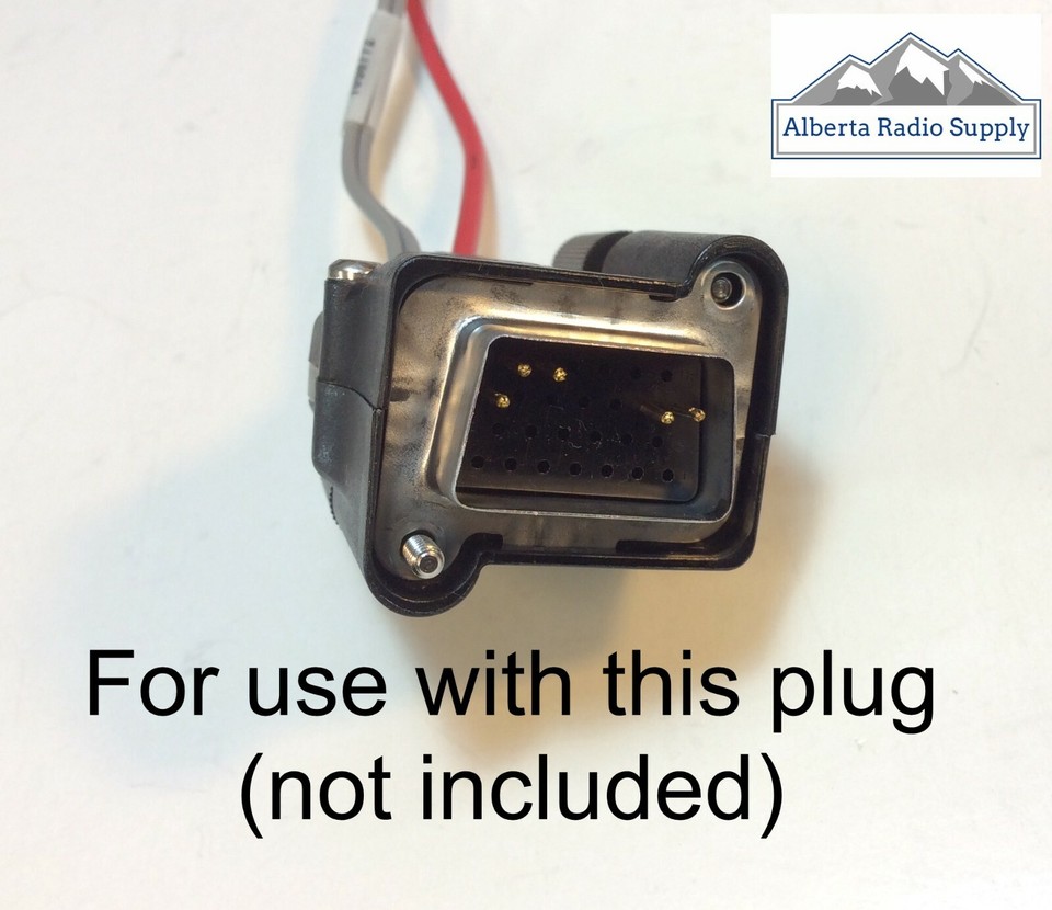 Cable Assembly for use with HLN6863 Accessory Plug APX XTL XTL2500 ...