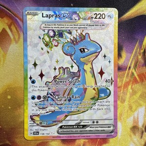 Lapras ex 2024 Scarlet & Violet: Stellar Crown #158/142 Ultra Rare ...