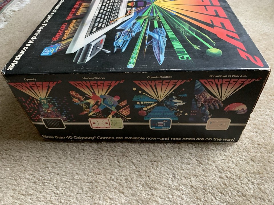 Magnavox Odyssey 2 Console Untested with voice, 2 Controllers & AV ...
