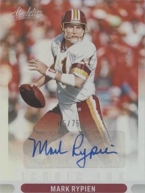 2022 Panini Absolute - Iconic Ink Mark Rypien #II-MR /75 (AU) for sale ...