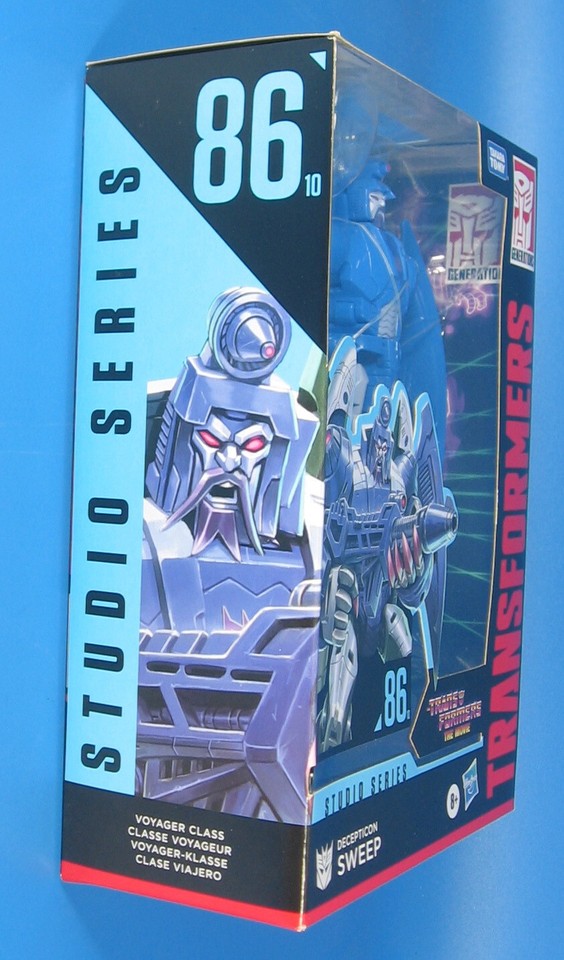 Transformers Decepticon Sweep 2021 Figure Voyager Class Studio Series ...