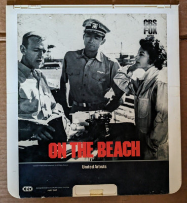 ON THE BEACH CED Capacitance Electronic Video Disc Part 1 and Part 2 CBSFOX RARE | eBay