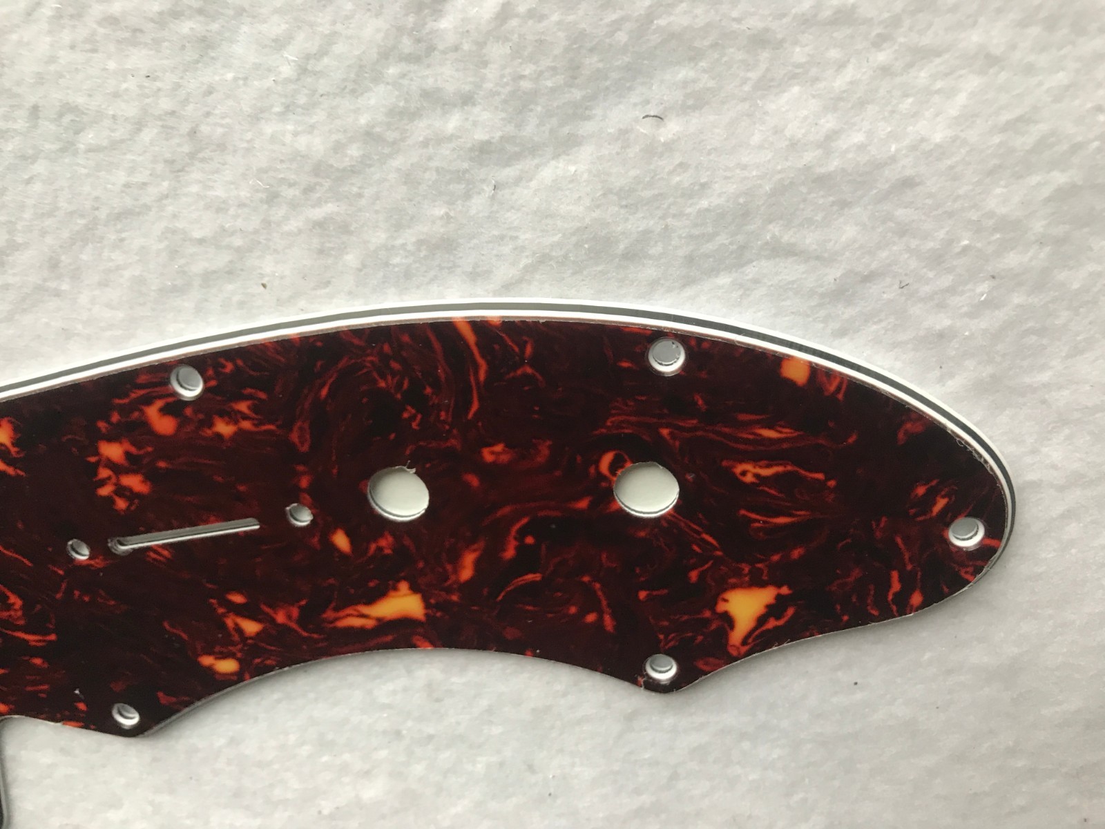 New For US Telecaster Thinline/Tele 69 Guitar Pickguard P90,4 Ply Brown ...