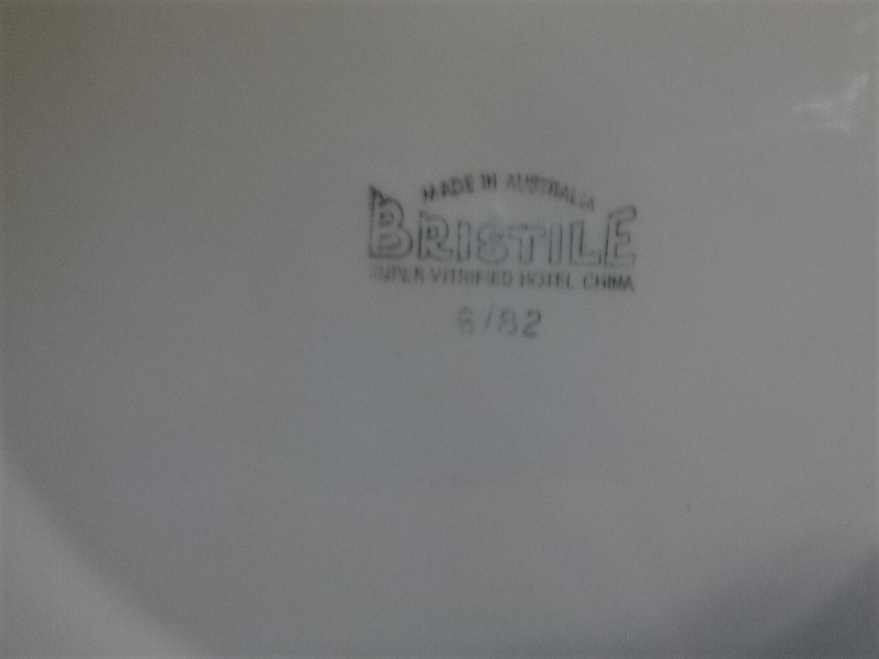 Vintage Bristile Australia Hotel China "Queensland Hospitals" Blue ...