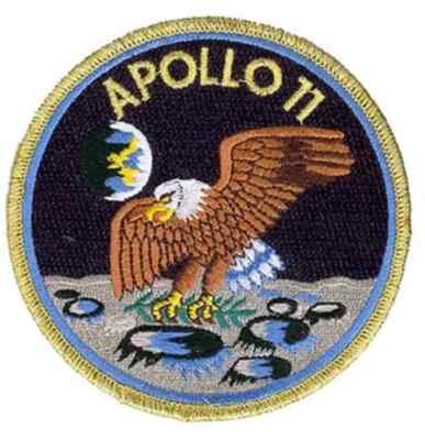 NEW NASA Apollo 11 Embroidered 4" Patch 7341 | eBay
