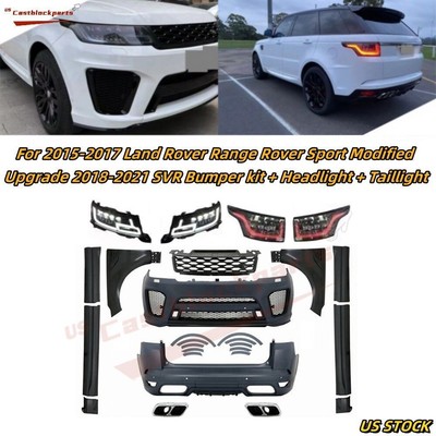 For 2015-2017 Land Rover Range Rover Sport Modified Upgrade 18-21 SVR ...