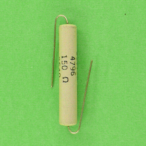150 Ohm 11W 5% Wirewound Power Resistor Ceramic Sandstone Cement Axial ...