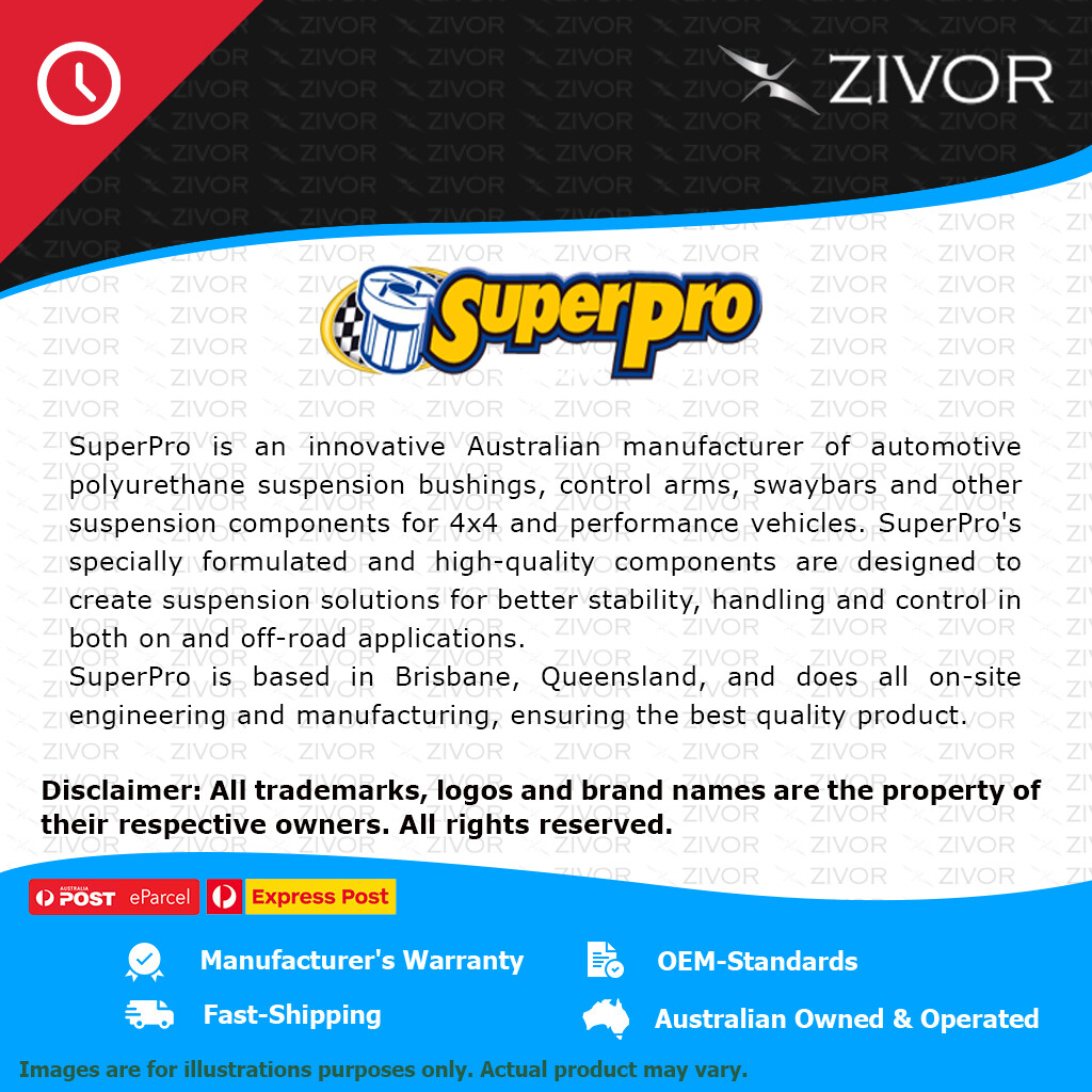 New SUPERPRO Rear Blade Control Arm Kit For Ford Fairlane TRC1012 | eBay