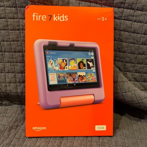 Amazon Fire 7 Kids Edition Pink 7 Inch Display Quad Core 16 GB Tablet ...