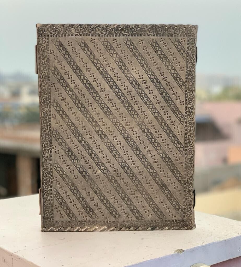 Extra Large Antique Seven Stone 620 Page Leather Journal Unlined Diary ...