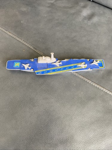 Vintage 1976 Matchbox Sea Kings Aircraft Carrier Lesney Products ...