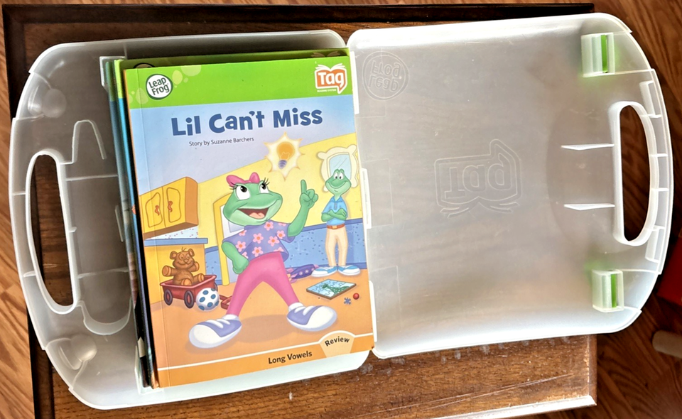 Leap Frog Tag Reader 8 Books Plus Case Great Condition | eBay