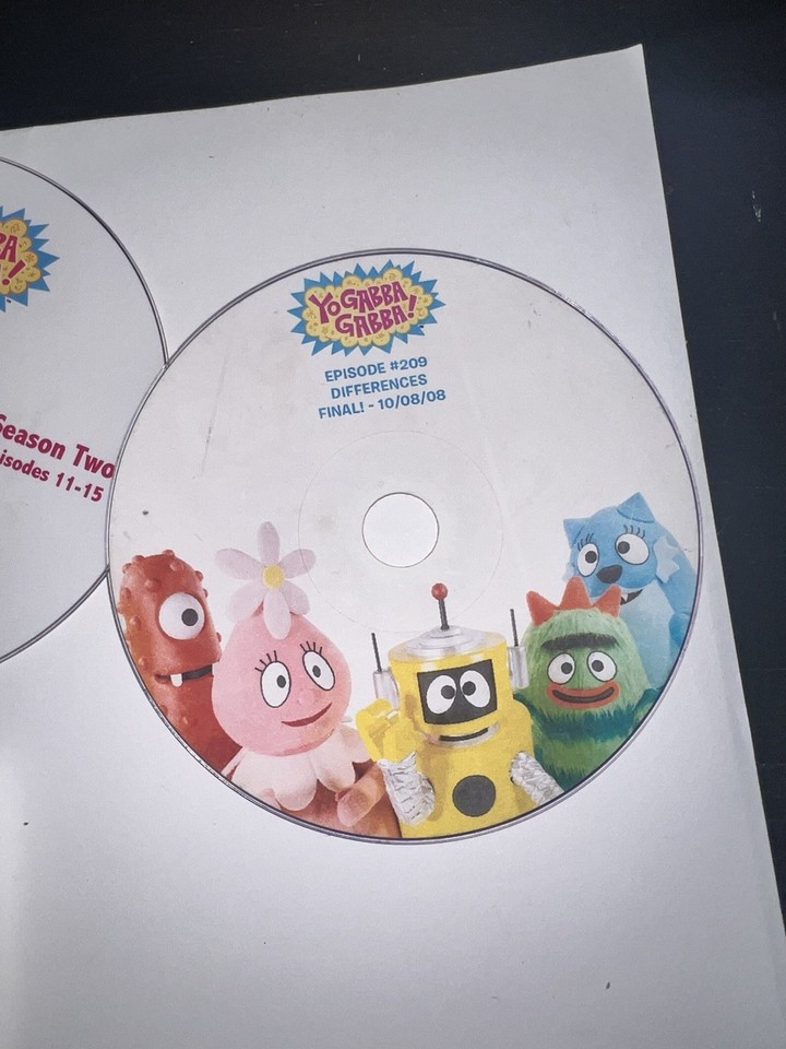 Yo Gabba Gabba WildBrain Magic Store Production Cast Crew DVD Gift Rare ...