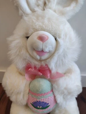Vintage Easter Bunny Rabbit Plush Hoppy | Grelly USA