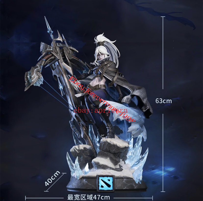DOTA2 Drow Ranger Figure Resin Statue Model Collectible Limited Rare ...
