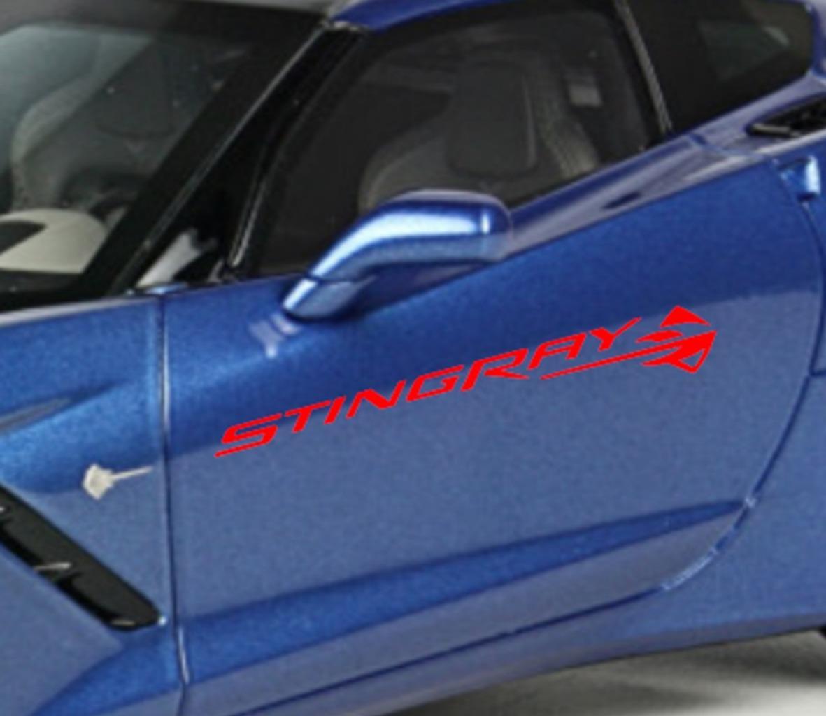 37.5" STINGRAY Vinyl Decal qty 2 (Fits Chevy CORVETTE C7 & C6 all ...