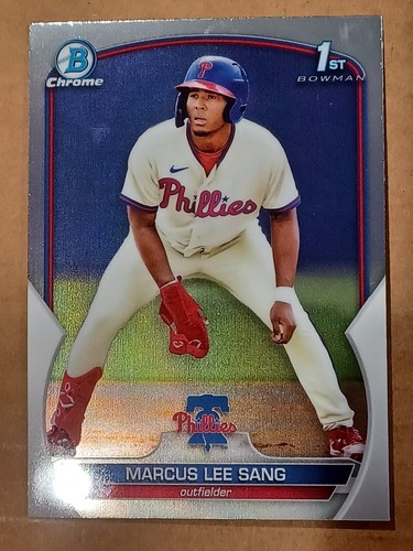 2023 Bowman Chrome Marcus Lee Sang 1st Bowman BCP-126 - Phillies | eBay