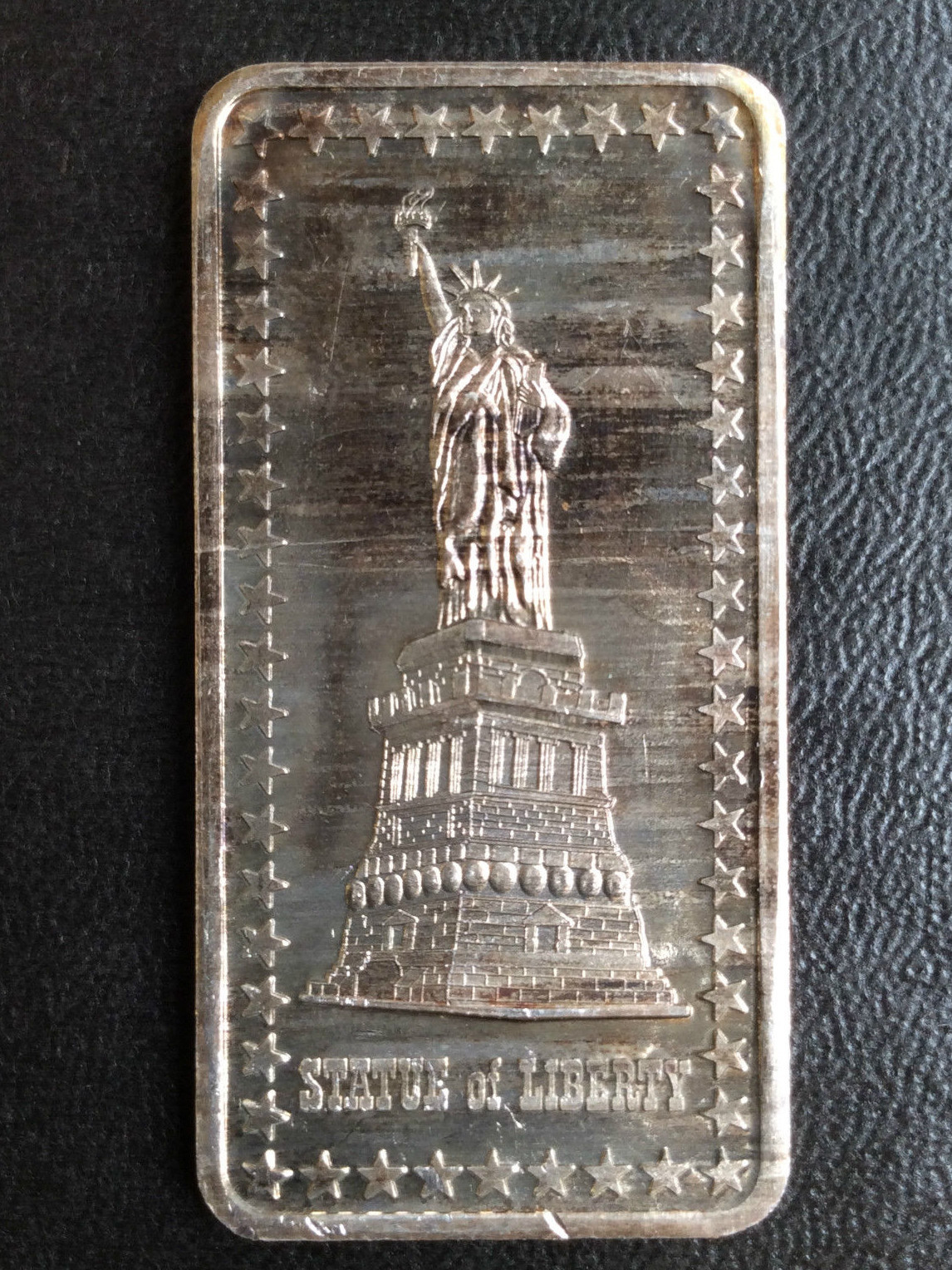 1973 Hamilton Mint Statue of Liberty-II HAM-20 Silver Art Bar A1355 | eBay