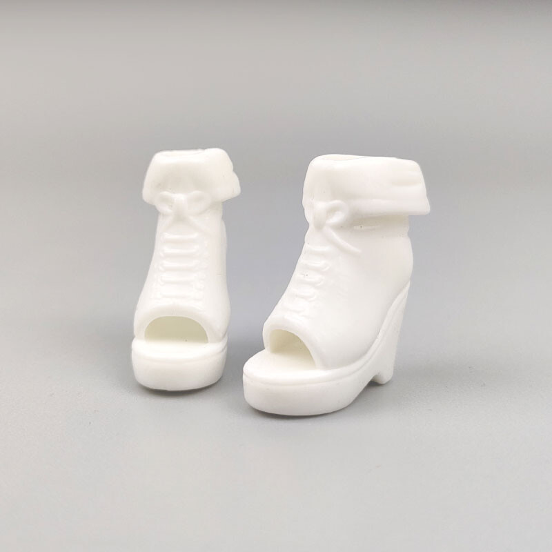 5pairs Random Fashion Doll Shoes For 11.5" Doll High Heel Shoes Peep ...