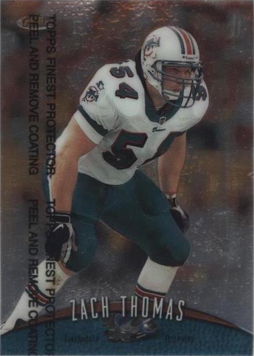 1998 Topps Finest - Zach Thomas #104 for sale online | eBay