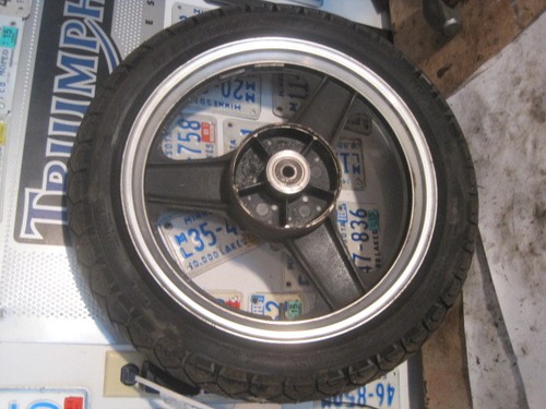 84-85 Honda VF500F INTERCEPTOR VF500 rear wheel rim mag tire | eBay