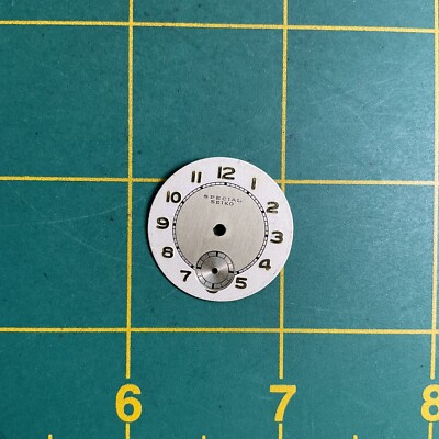 VINTAGE SPECIAL SEIKO SUB SECOND WATCH DIAL FOR PARTS OR REPAIR J64 | eBay