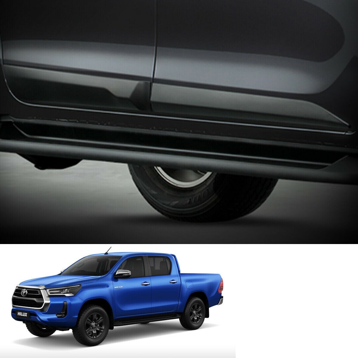 Body Side Door Molding For 2021-2022 Toyota Hilux Revo PreRunner 4 Dr ...