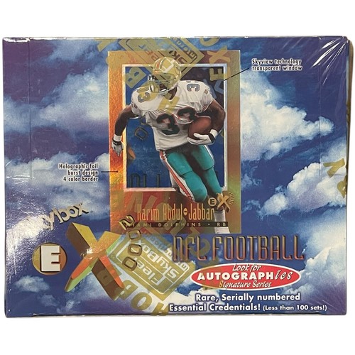 1997 FLEER SKYBOX EX E-X 2000 NFL FOOTBALL HOBBY BOX 24 PACKS NEW ...