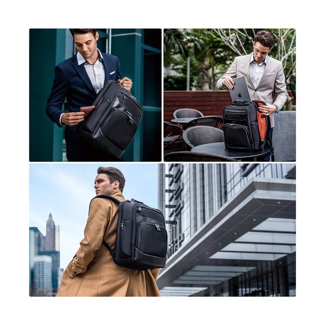EVERKI Onyx Premium Business ExecutiveLaptop Backpack - Black, 15.6 ...