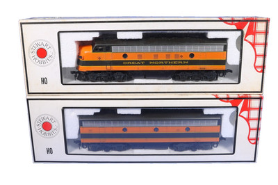 Set of Stewart Hobbies HO Scale Great Northern F3 Diesel Engines / Both ...