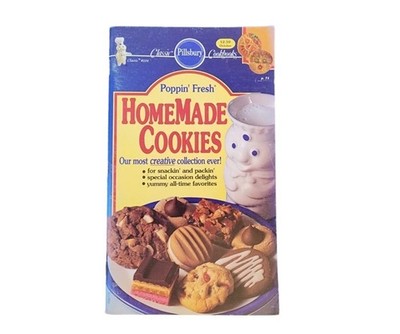 Pillsbury Poppin' Fresh Homemade Cookies Recipes Cookbook Pillsbury ...