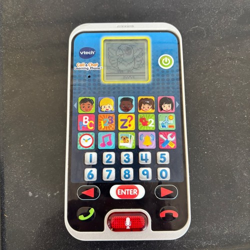 VTech Call & Chat Learning Phone Black | eBay