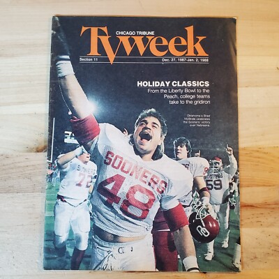 TV Week Chicago Tribune Dec 27-Jan 2 1988 Holiday Classics, Liberty ...