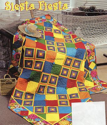 Siesta Fiesta Quilt Pattern Pieced PR | eBay