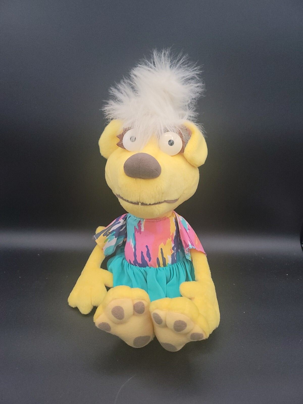 Playskool ALLEGRA'S WINDOW Lindi 15” Yellow VTG PLUSH Soft Doll Toy ...