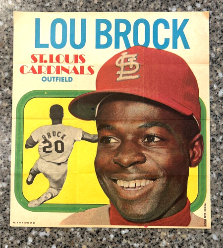 1970 TOPPS BASEBALL COLOR POSTER COMPLETE SET...1 - 24...HOFers ...